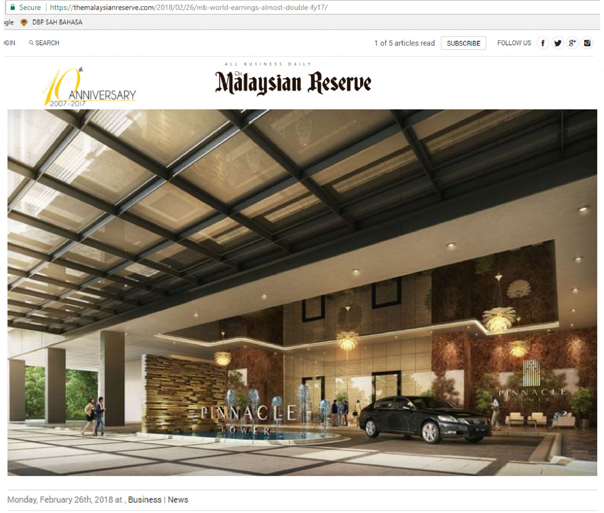 MB World Group earnings almost double in FY17 – MB WORLD